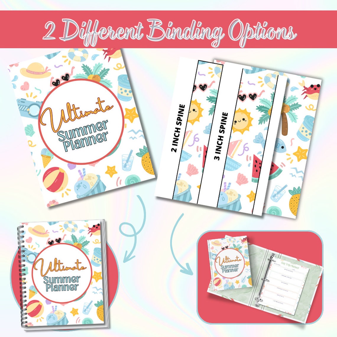 Ultimate Summer Fun Printable Planner, INSTANT DOWNLOAD - Etsy