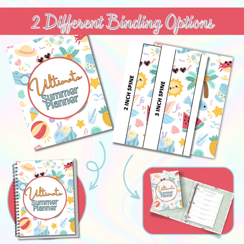 Ultimate Summer Fun Printable Planner, INSTANT DOWNLOAD - Etsy