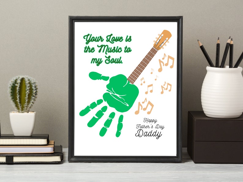 Father’s Day Handprint, Father’s Day Gift, Father's Day Kids Activity ...