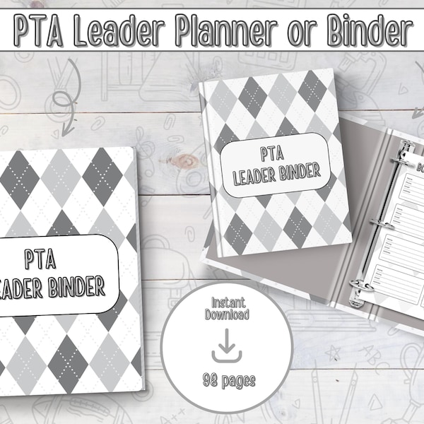 Pta President Binder - Etsy