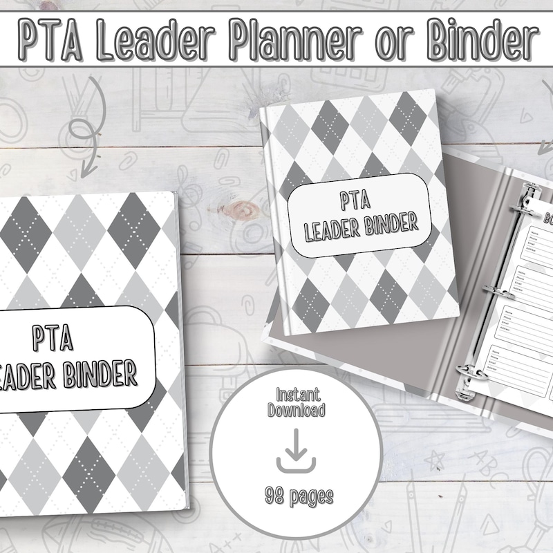 Pta Binder - Etsy