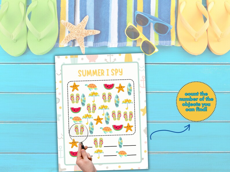 Summer Games for Kids, Printable Maze, Word Search and I Spy Game ...