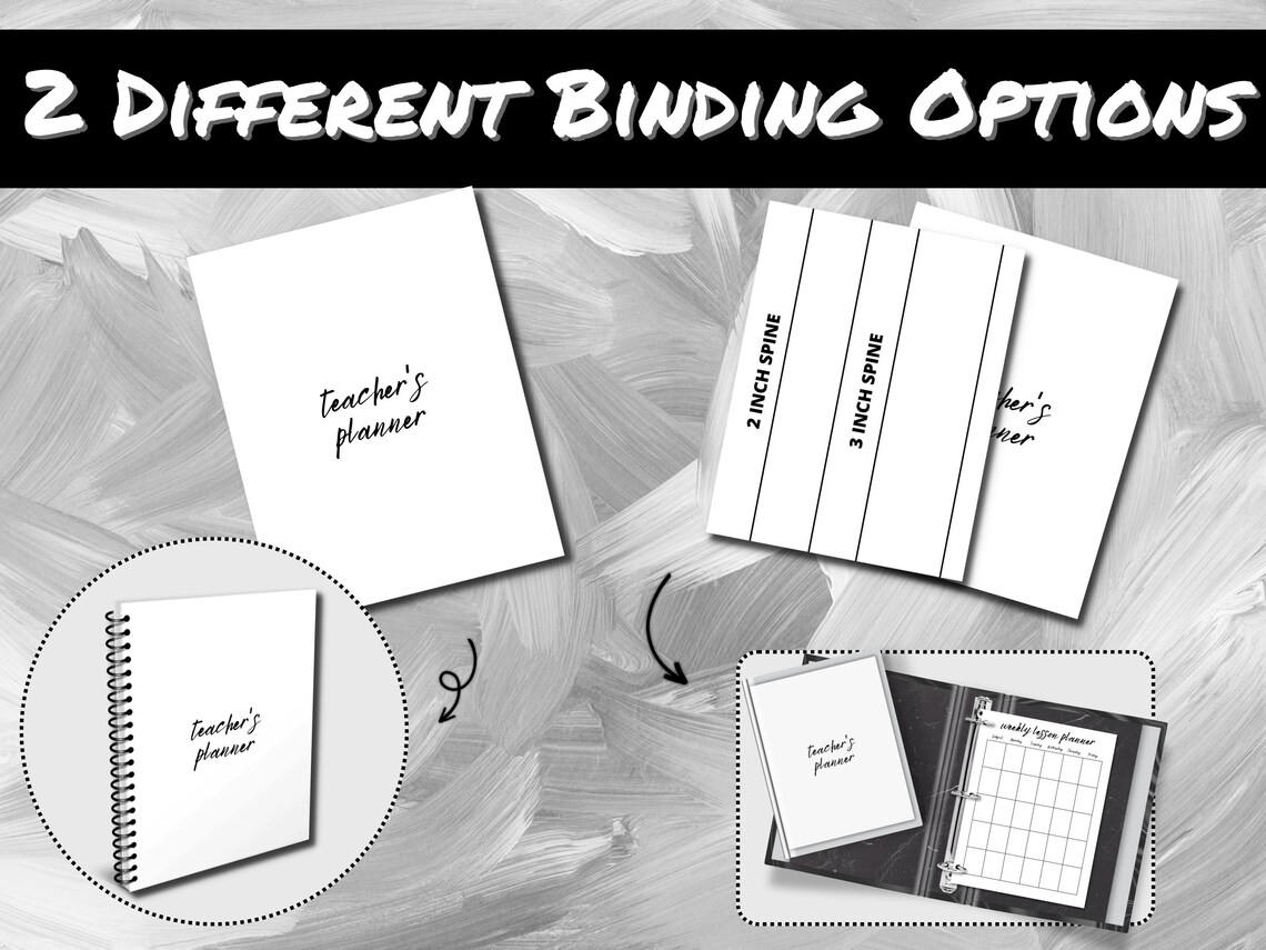 Printable Teacher Planner Bundle: 98-page Lesson Plan, Calendar ...
