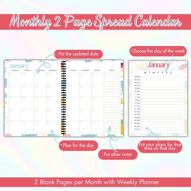 Ultimate Summer Fun Printable Planner, INSTANT DOWNLOAD - Etsy