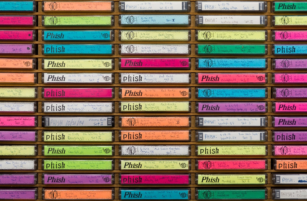 Phish Cassette Tapes - A History Lesson - Etsy