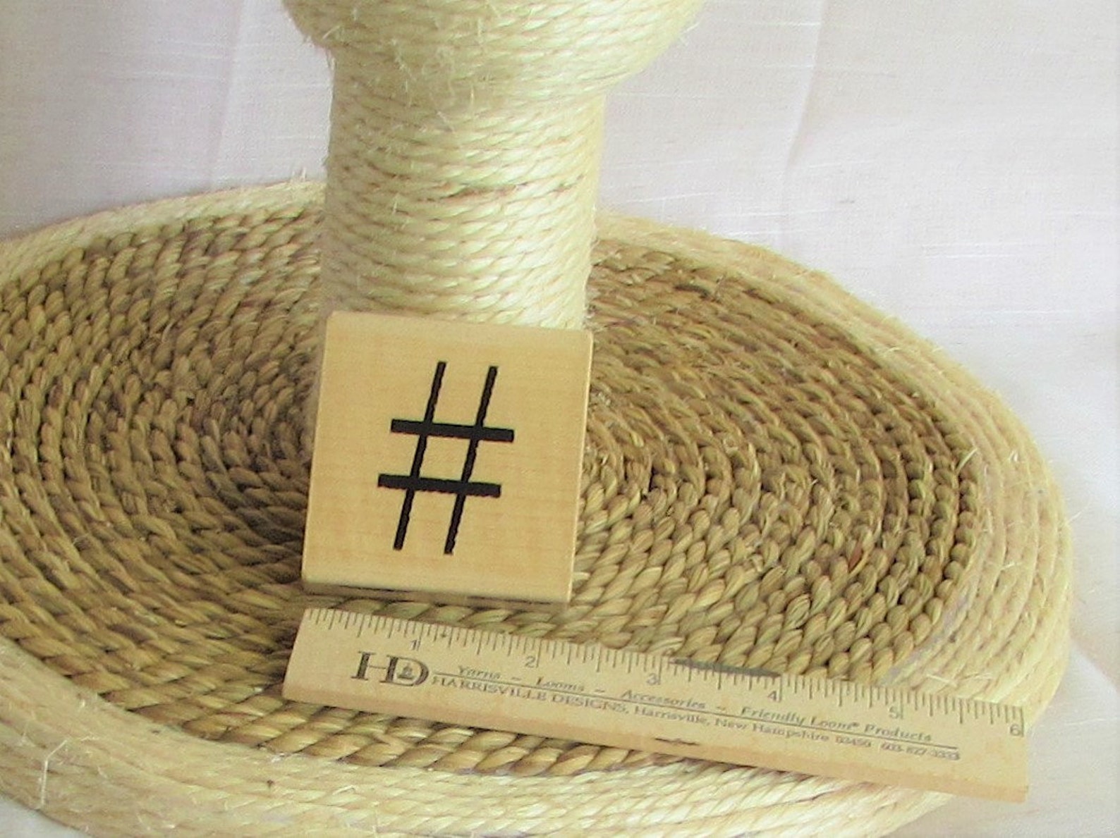 Rubber Stamp Hash Tag also number sign Stampabilities | Etsy