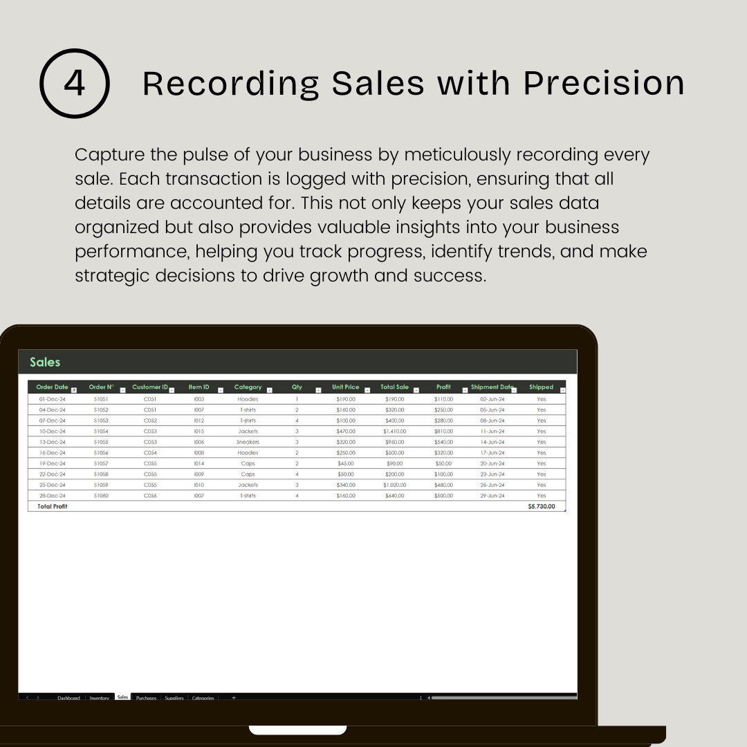Inventory Tracker Excel Spreadsheet | Small Business Storage Management ...
