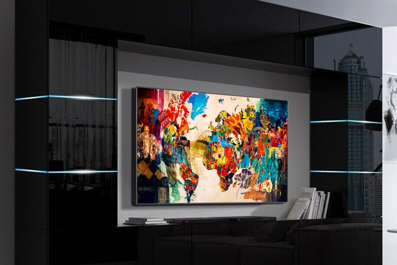 Elysia, Original Artwork for Television, Samsung TV Frame, Chromcast ...