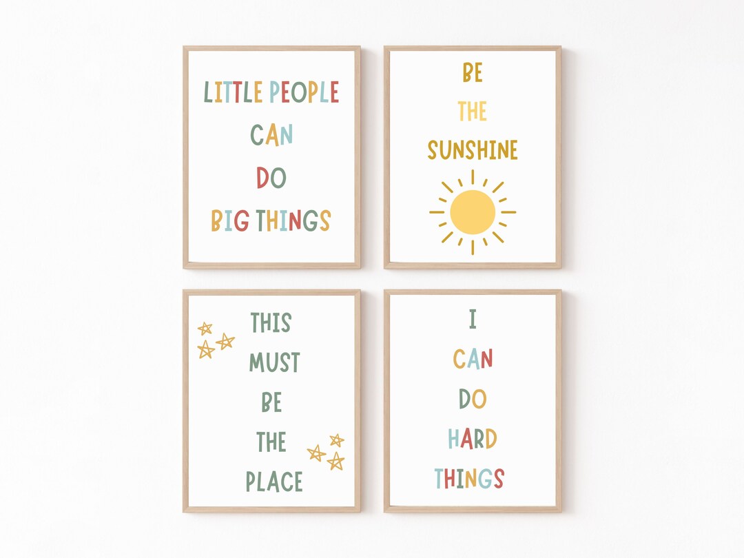 Boho Classroom Poster Bundle Wall Art for Teacher Elementary School ...