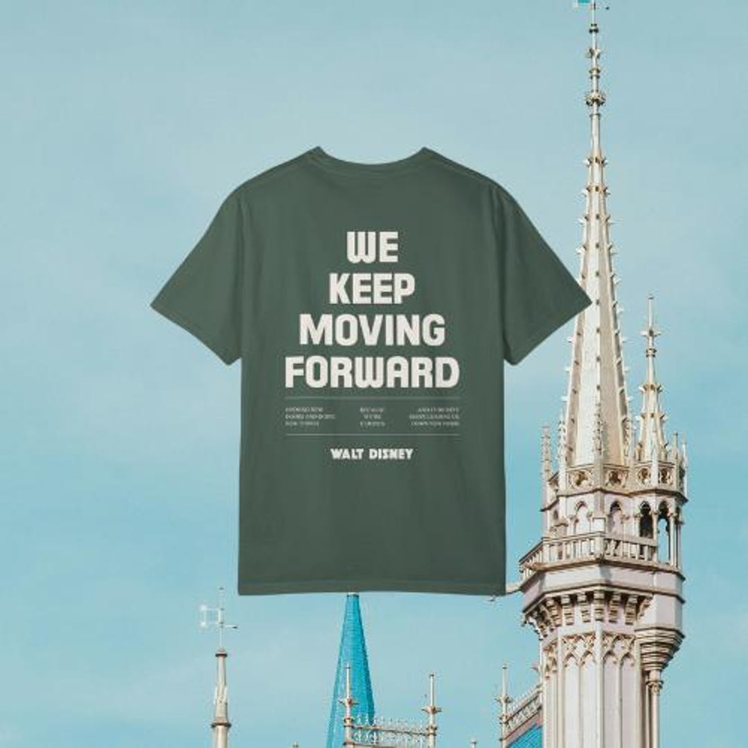 We Keep Moving Forward - Comfort Colors Blue Spruce - Etsy
