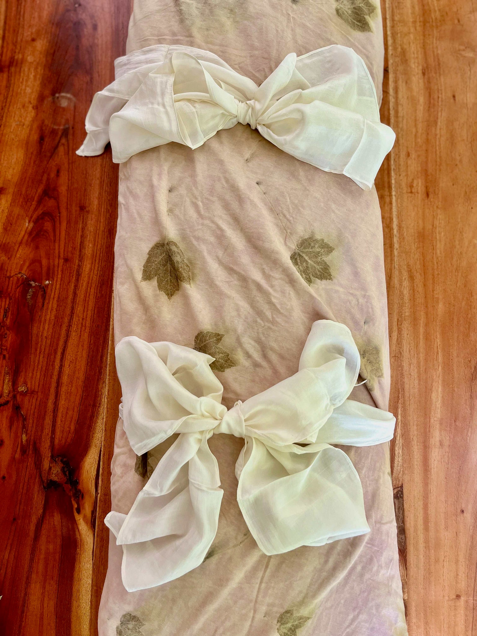 Eco-friendly Burial Shroud - Biodegradable Hemp/cotton Jersey, Leaf ...