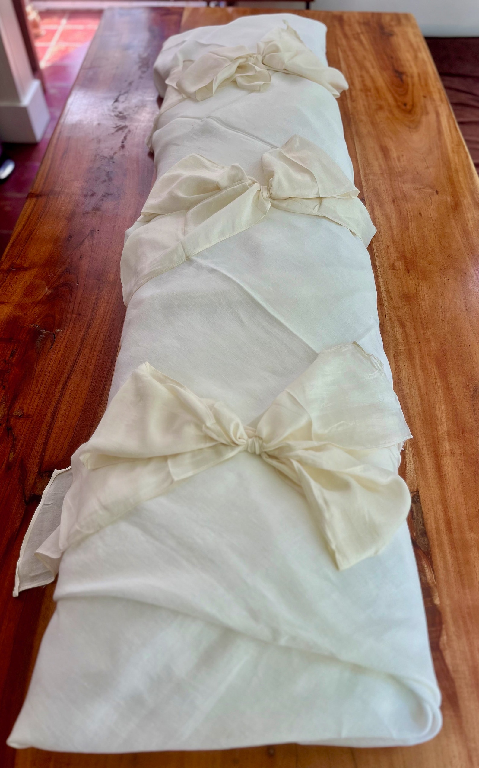 Eco-friendly Burial Shroud - Biodegradable 100% Linen (cream) - Etsy