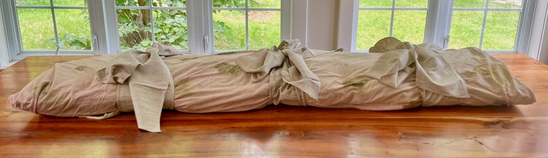 Eco-friendly Burial Shroud - Biodegradable Hemp/cotton Jersey, Leaf ...