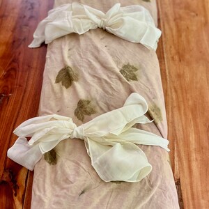 Eco-friendly Burial Shroud - Biodegradable Hemp/cotton Jersey, Leaf ...