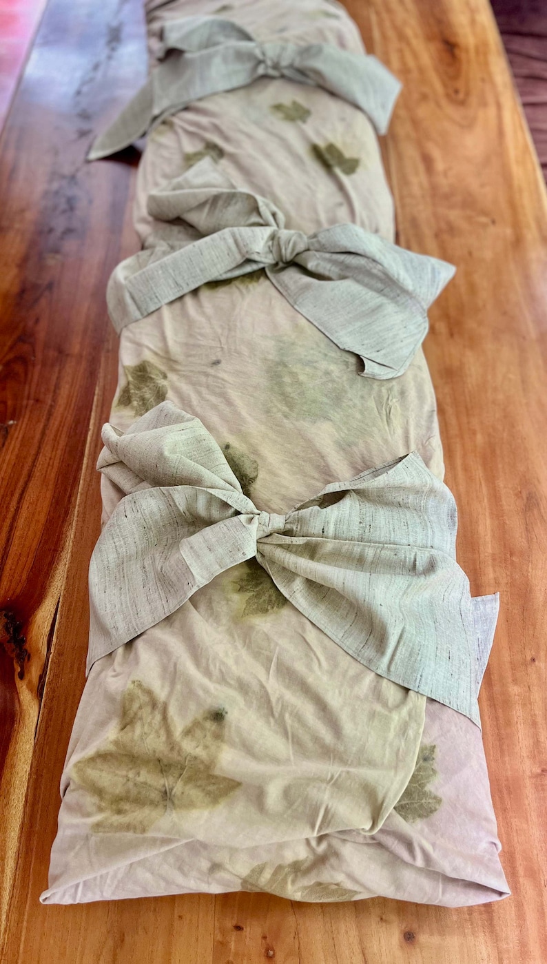 Eco-friendly Burial Shroud - Biodegradable Hemp/cotton Jersey, Leaf ...