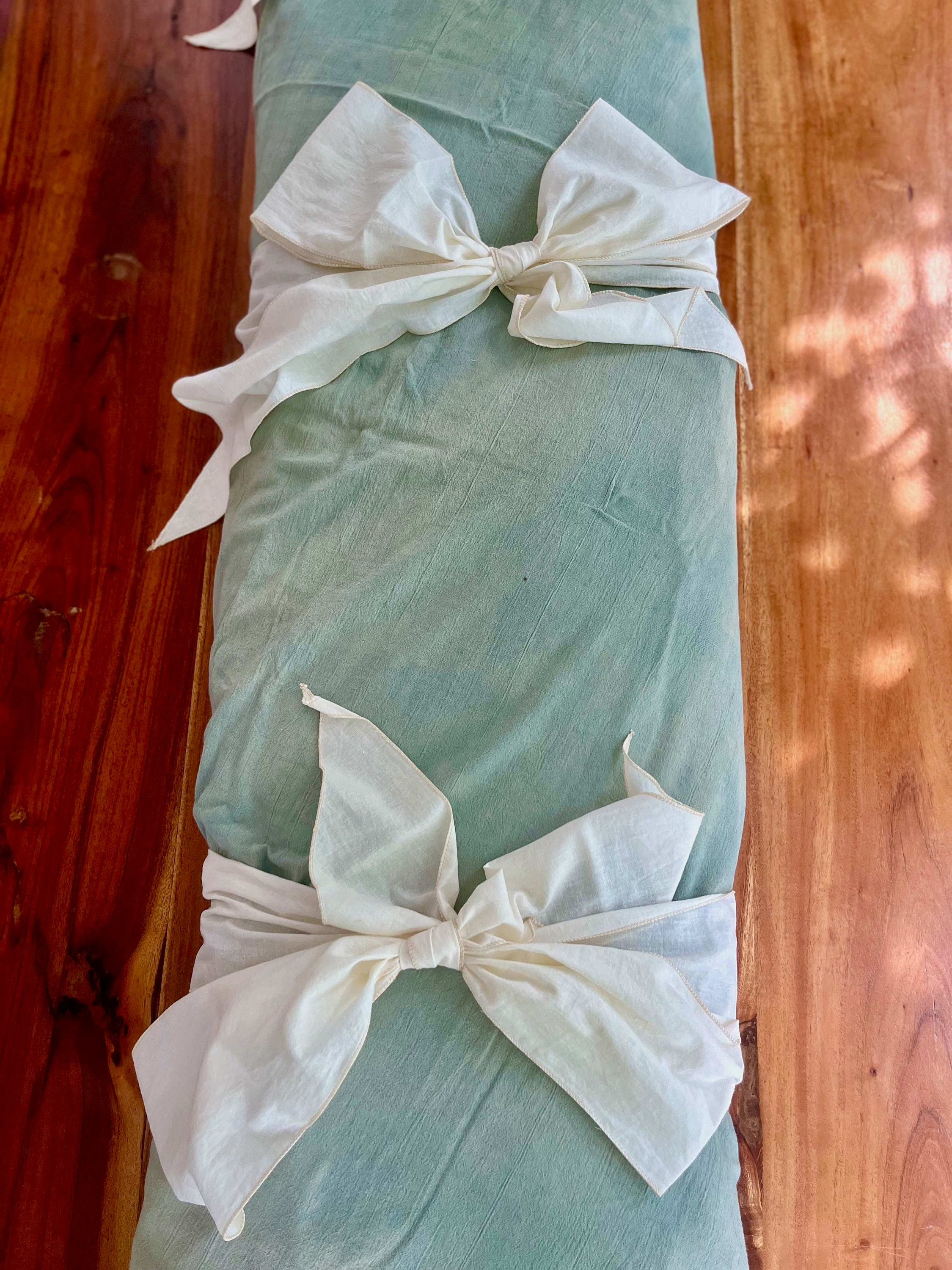 Eco-friendly Burial Shroud Biodegradable Cotton Sile Fabric, Indigo ...