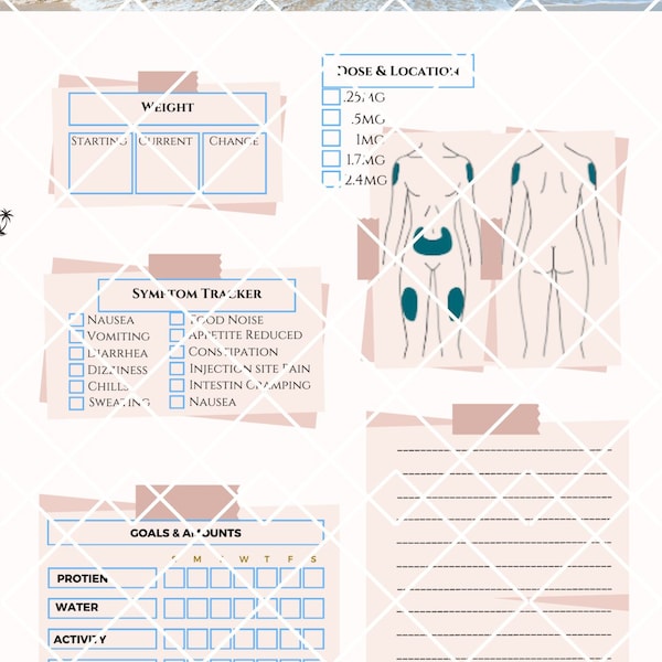 Zepbound Tracker Journal - Etsy