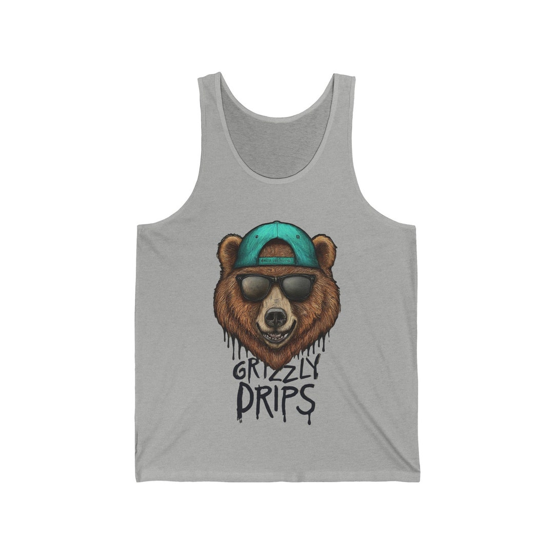 Drippy-bear Tank - Etsy