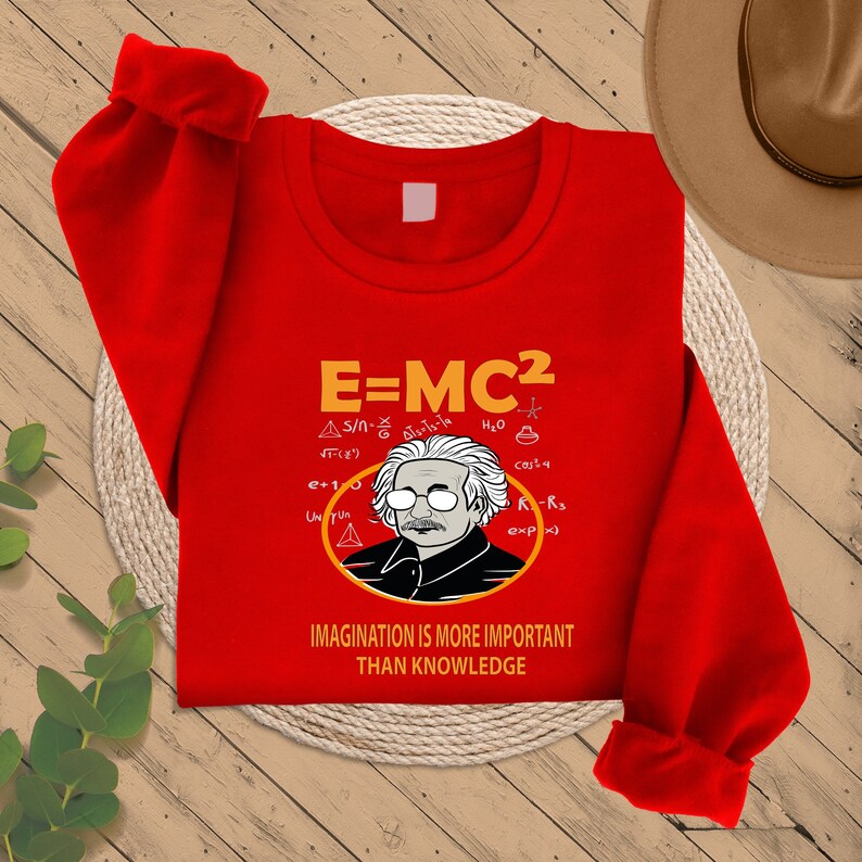 Energy Formula T-shirt, Einstein Sweatshirt, Science Lover Emc2 Hoodie ...