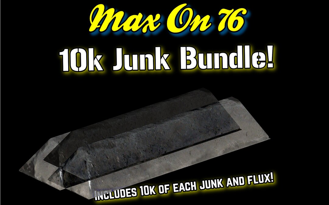 Fo76 10k Junk/flux Bundle PC - Etsy