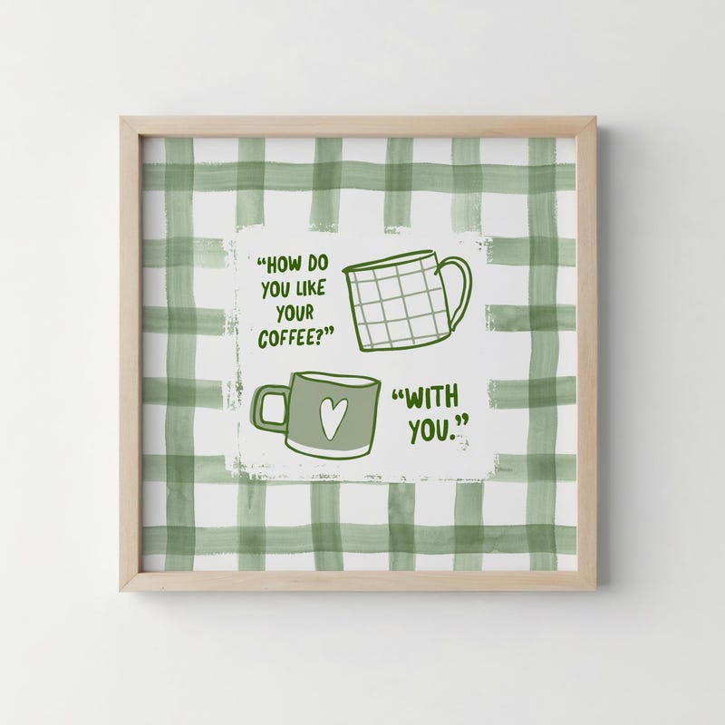 Sage Green Coffee Bar - Etsy