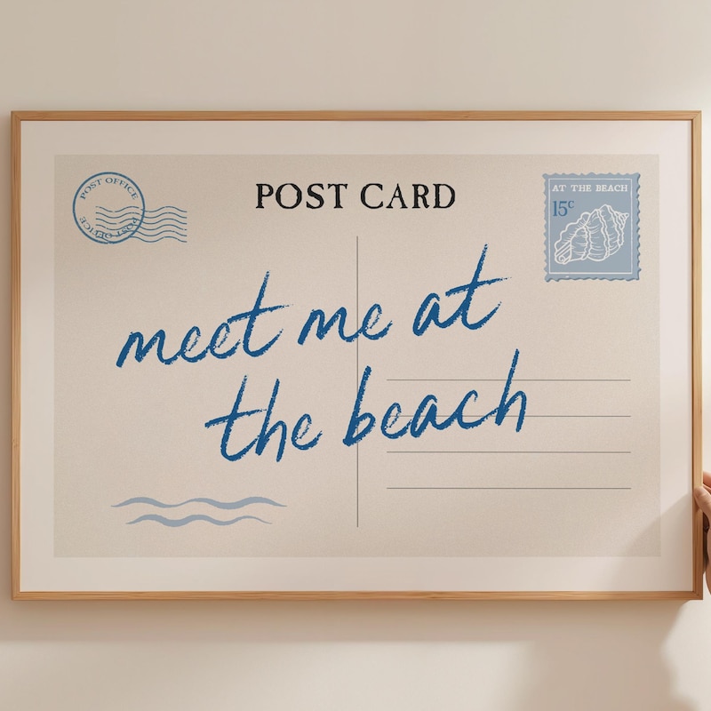 Beach Postcard - Etsy
