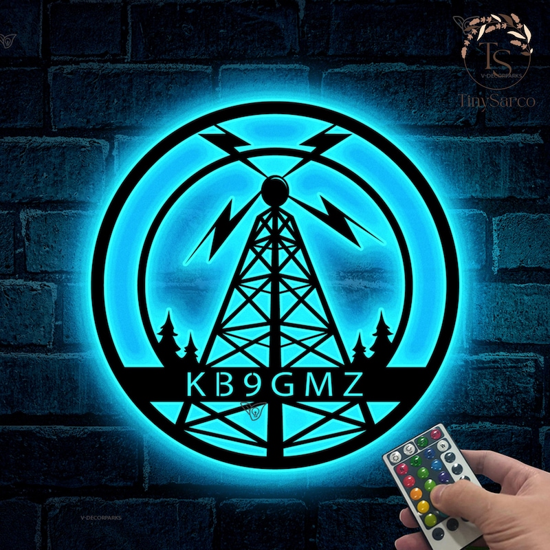 Wall Art Ham Radio - Etsy