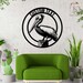 Custom Pelican Metal Sign, Personalized Pelican Hunting Lover Name Sign ...