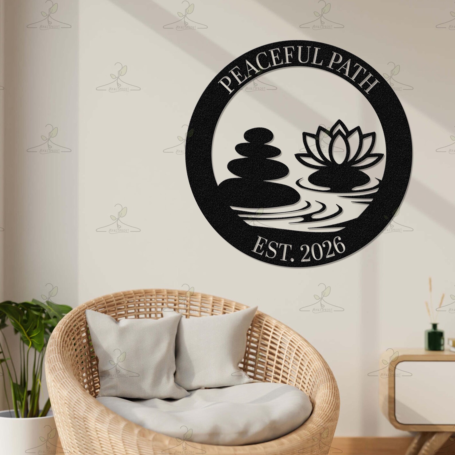 Custom Koi Pond Sign With Name, Personalized Outdoor Metal Wall Art - Etsy