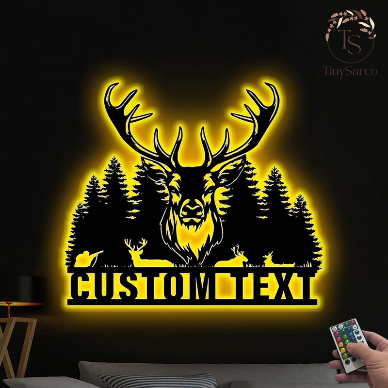 Metal Hunting Sign - Etsy