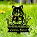 Personalized Hamster Memorial Garden Stakes, Custom Metal Hamster ...