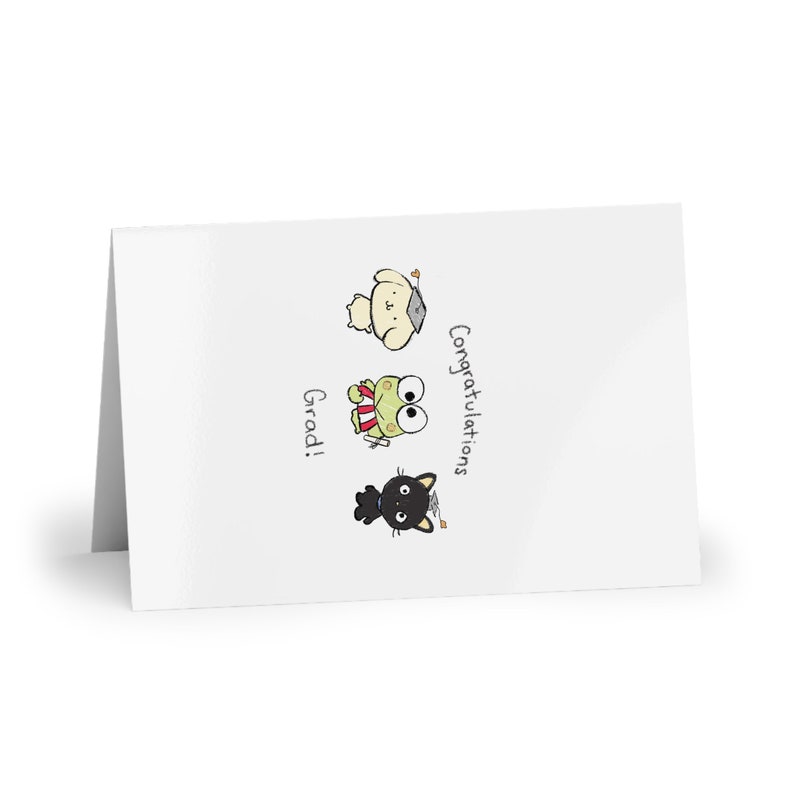 Sanrio Graduation Card Cute Kawaii Gifts Graduation Kerroppi Cards - Etsy