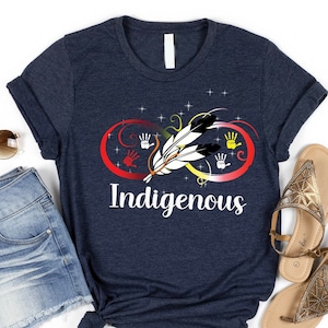 Proud Indigenous Shirt, Native American Tee - Etsy