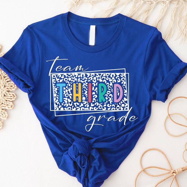 3rd Grade Teacher Shirt - Etsy