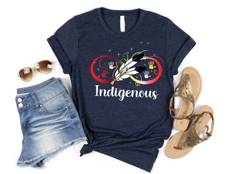 Proud Indigenous Shirt, Native American Tee - Etsy