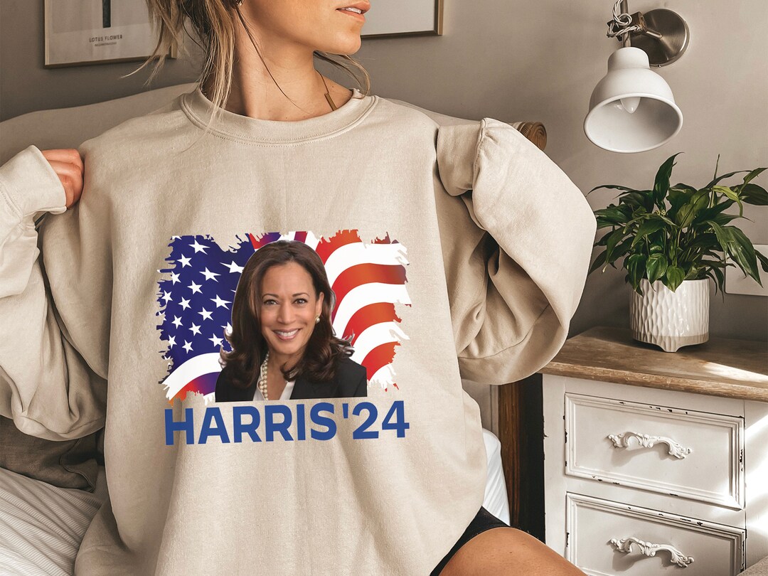 2024 Kamala Harris Sweatshirt, President Kamala Harris 2024 Hoodie ...