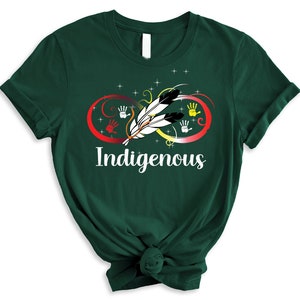 Proud Indigenous Shirt, Native American Tee - Etsy