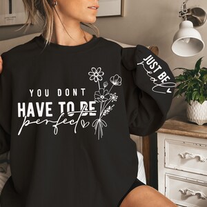 Mental Health Sweatshirt, Positive Inspirational Sweatshirt, Self Love ...