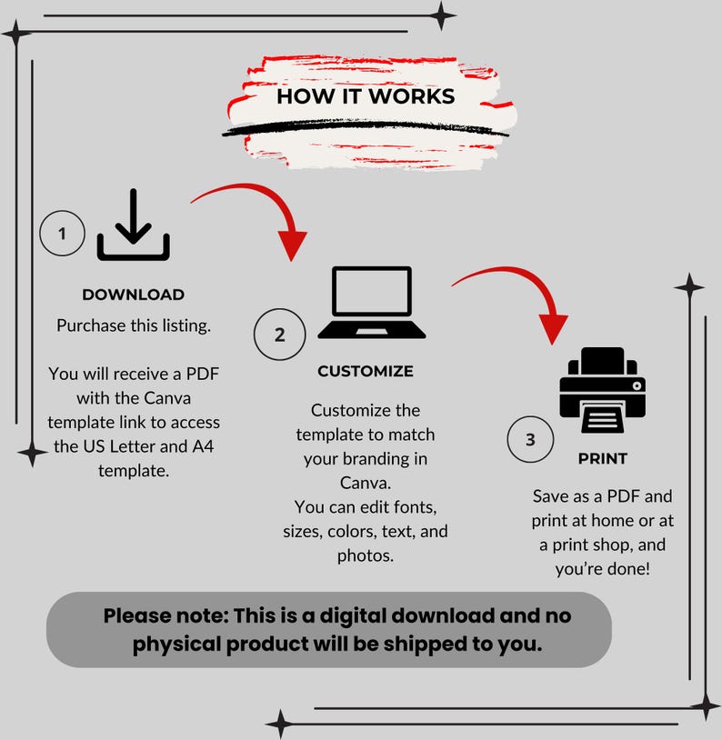 Editable Makeup Artist Service Menu Template: Salon Price List (PDF ...