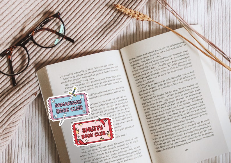 Romantasy Book Club Stamp SVG: Booktok Sticker (digital Download) - Etsy