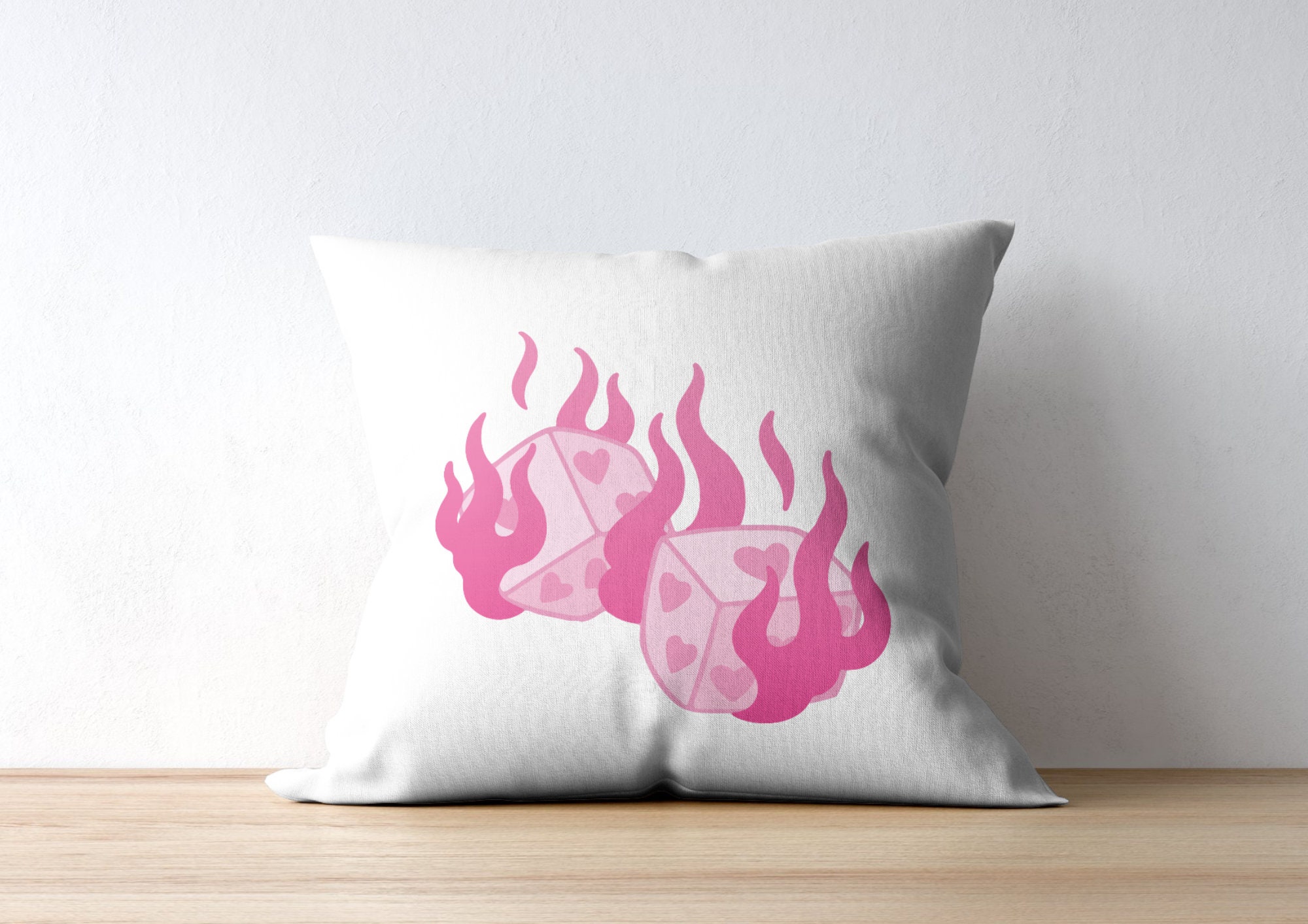 Pink Dice SVG / Pink Dice Sticker / Pink Heart Dice / Pink Laptop ...