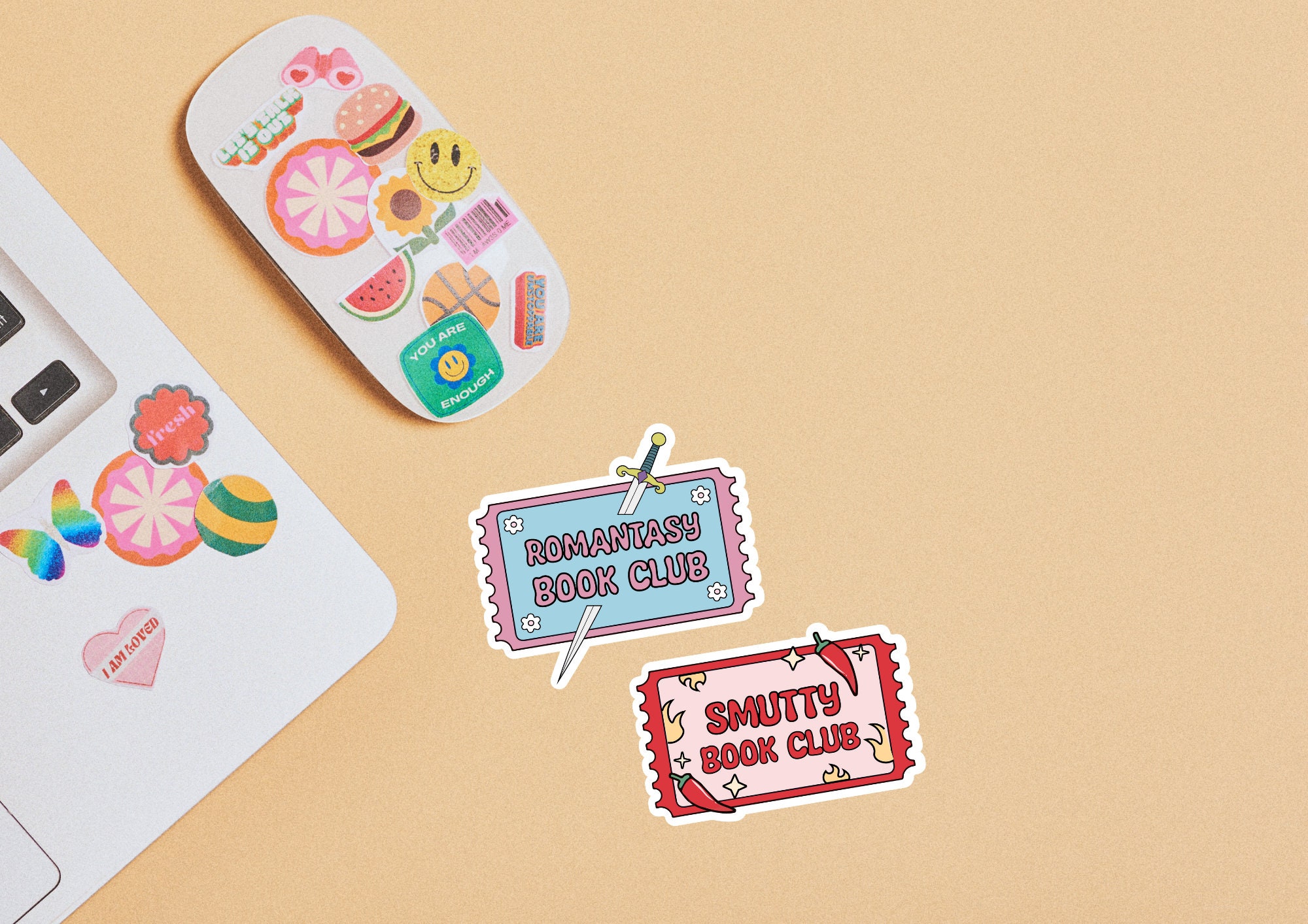 Romantasy Book Club Stamp SVG: Booktok Sticker (digital Download) - Etsy