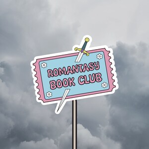 Romantasy Book Club Stamp SVG: Booktok Sticker (digital Download) - Etsy