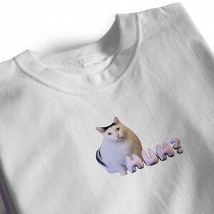 Huh Cat Meme SVG: Funny Cat Sticker, Twitch Emotes (digital Download ...