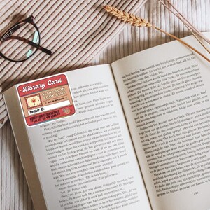 Slow Burn Book Club Library Card: PNG SVG Cut File (digital Download ...