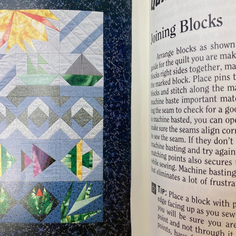 Easy Machine Paper Piecing Book Carol Doak Quilting Guide 65 Blocks - Etsy