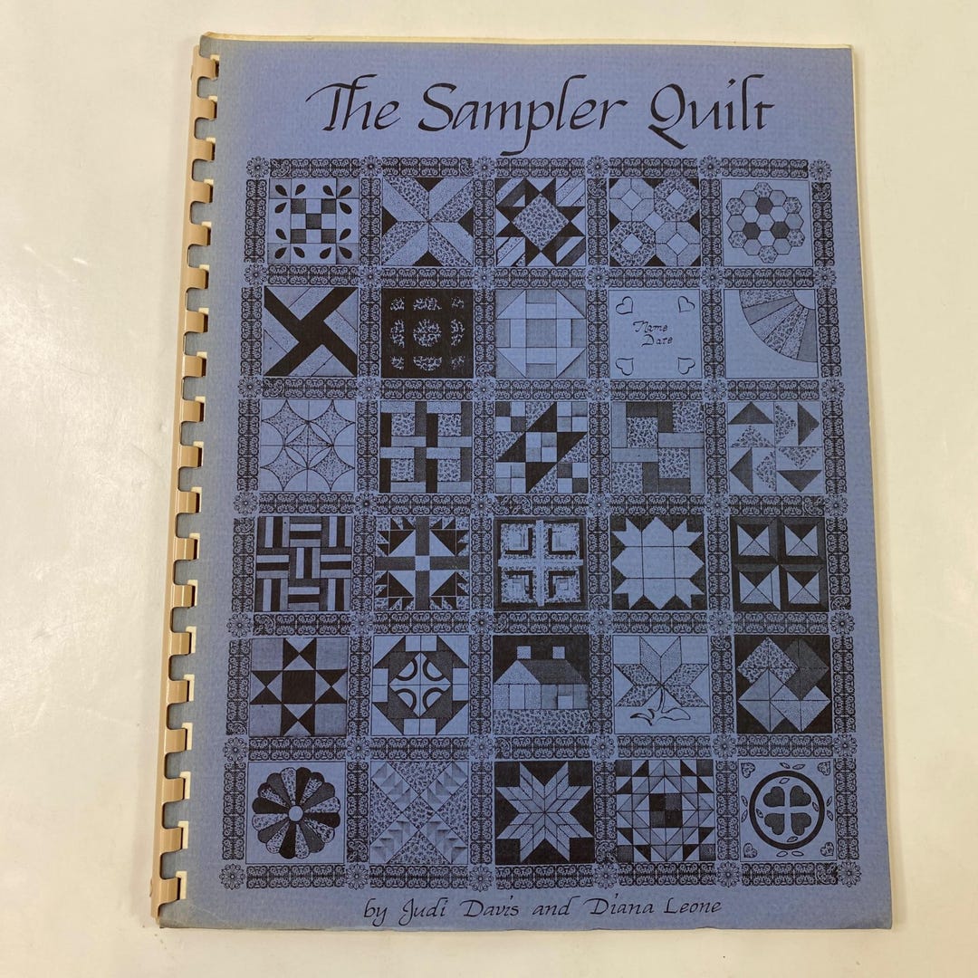 The Sampler Quilt Pattern Book by Judi Davis and Diana Leone - Etsy