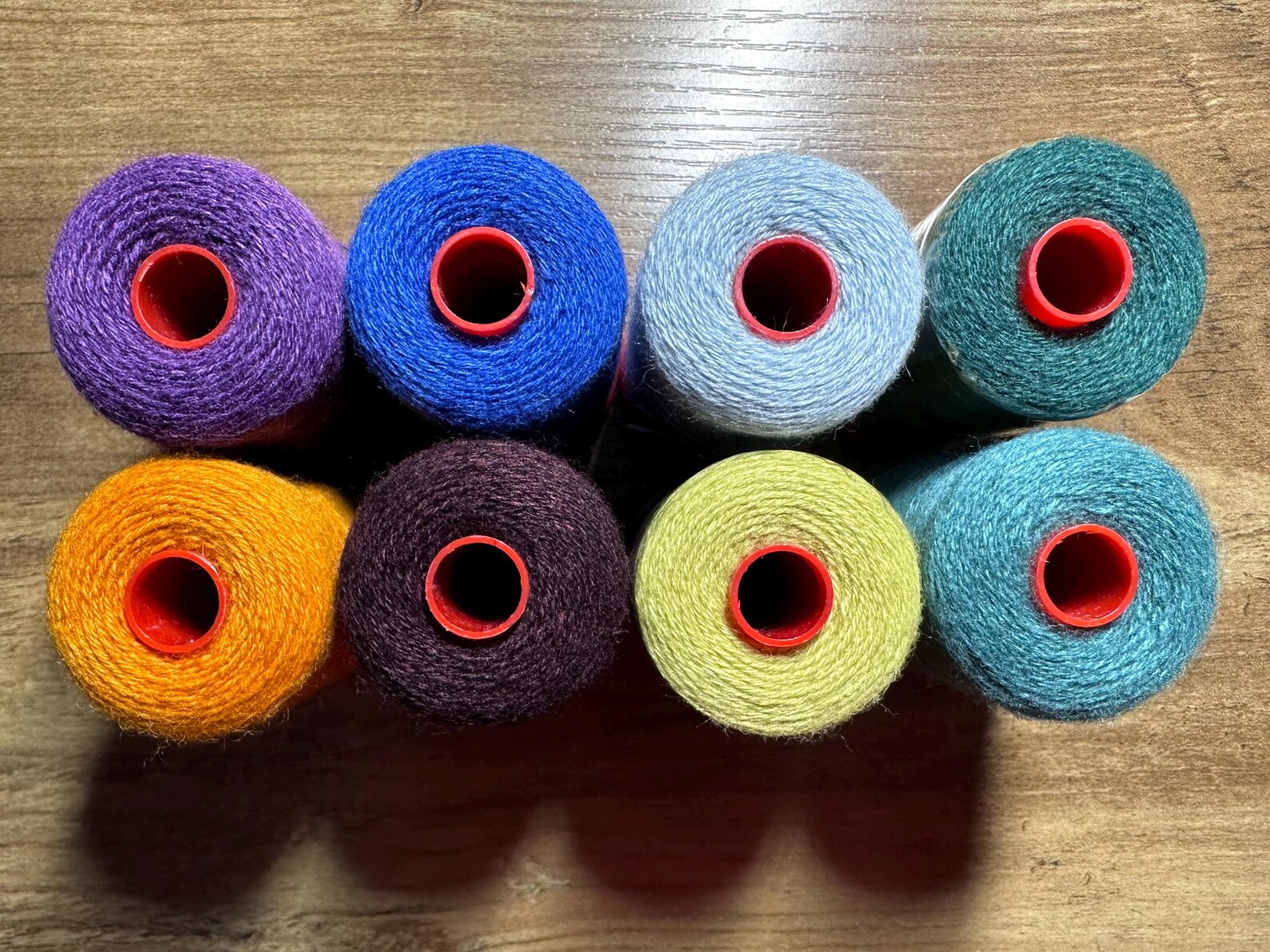 8 Spools of Genziana Wool Thread - Etsy