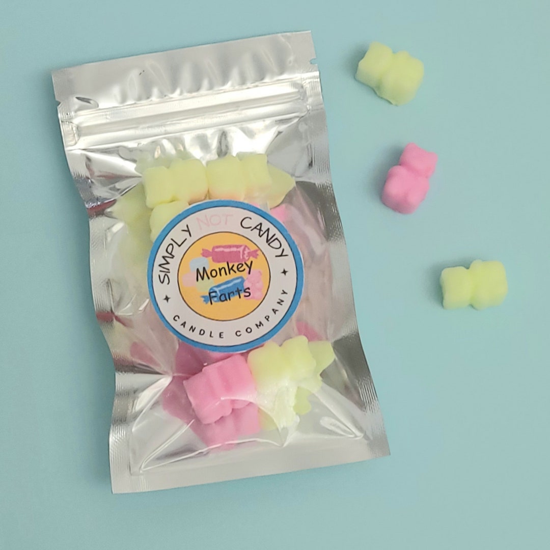 Monkey Farts Scented Wax Melts, Gummy Bear Wax Melts, Highly Scented ...