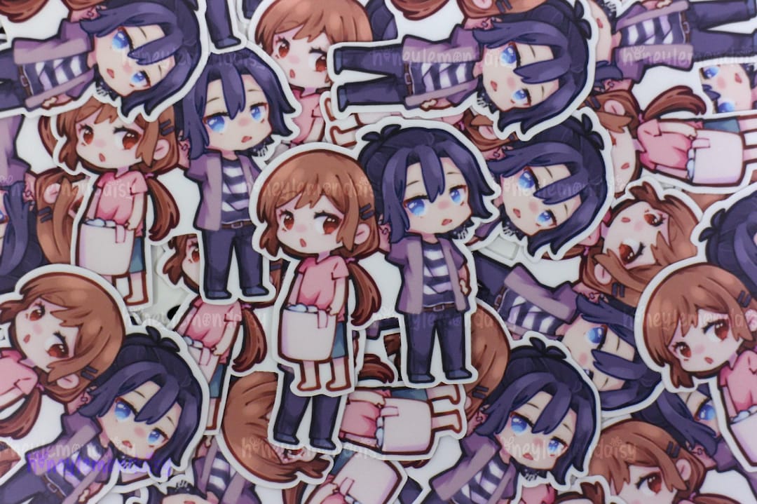 Horimiya Stickers || Cute Chibi Anime Couple Sticker of Kyoko Hori and ...
